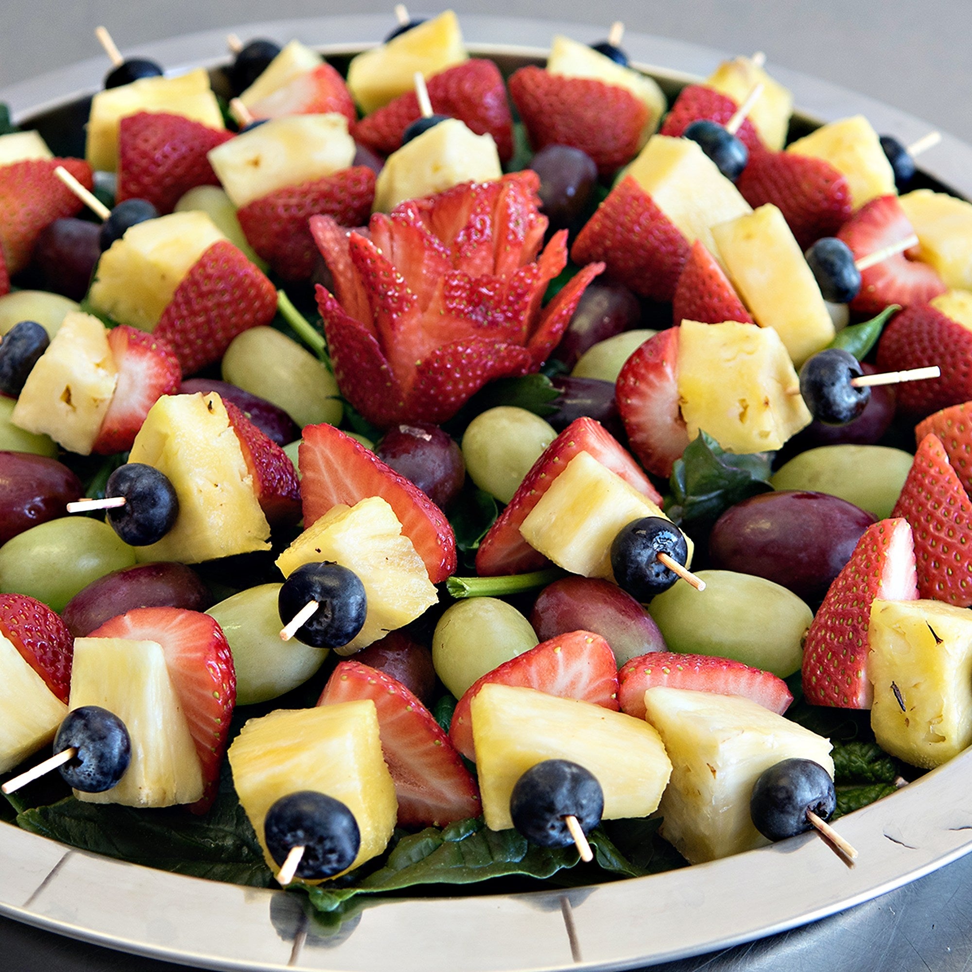 Fresh Fruit Kabobs | Cyd's Catering