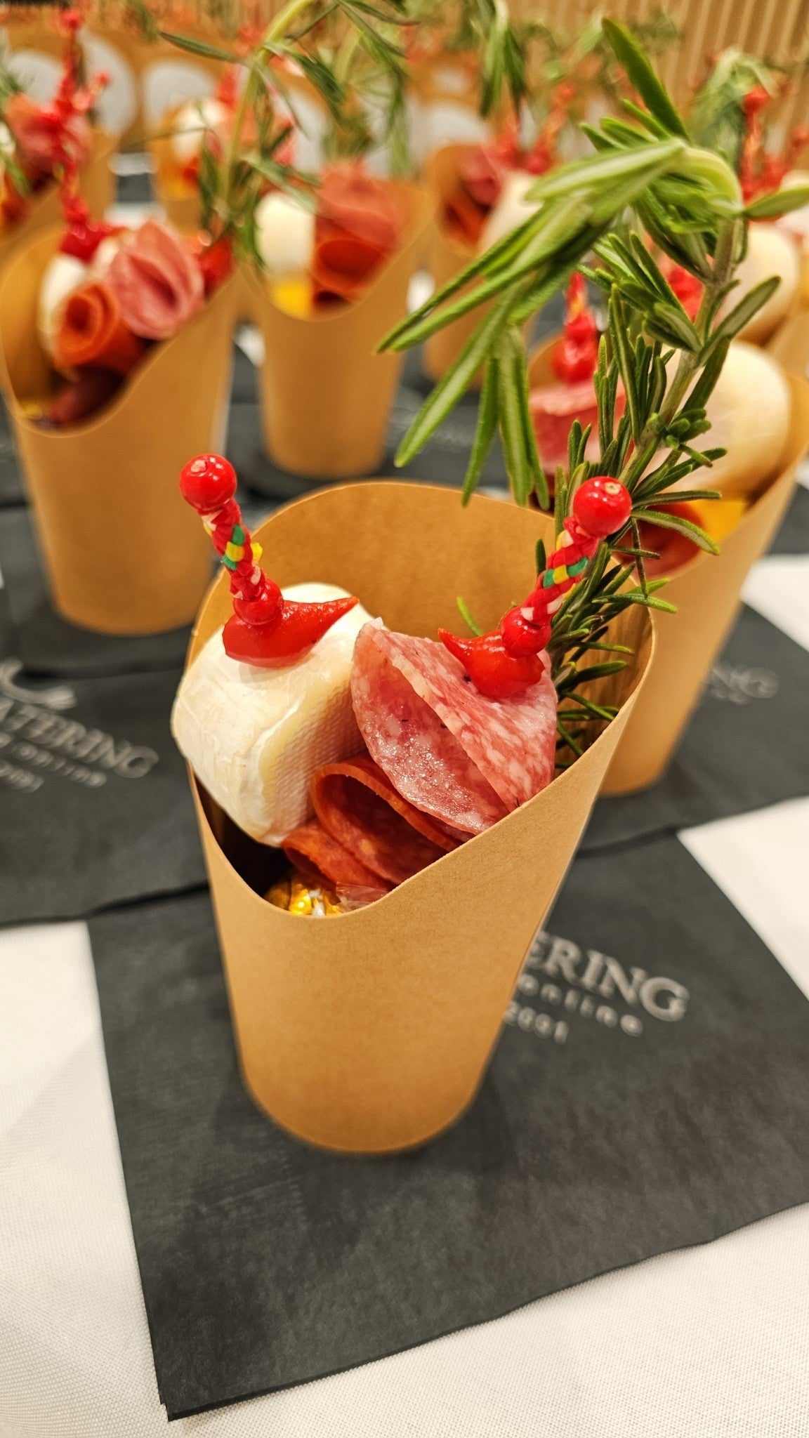 Individual Cheese & Charcuterie Cups | Cyd's Catering